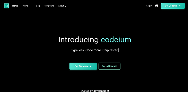 Codeium - a free AI-powered code completion tool Codeium - a free AI-powered code completion tool