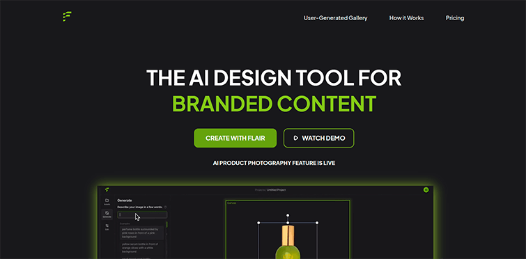 Flair AI - The AI Design Tool For Branded Content Flair AI - The AI Design Tool For Branded Content