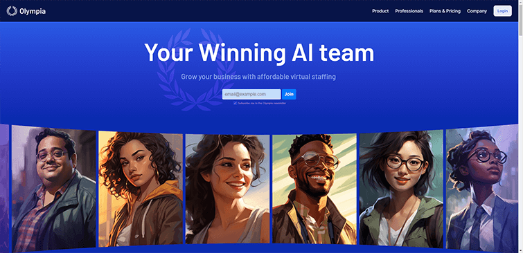 Olympia AI - Expert Virtual Staff & AI Consultants Olympia AI - Expert Virtual Staff & AI Consultants