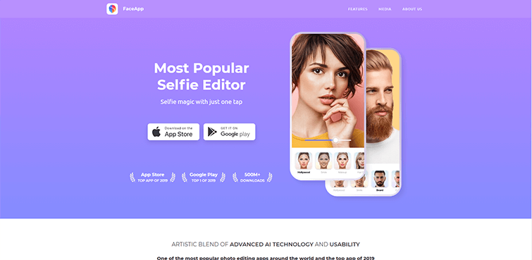 FaceApp - Transform Photos with AI Filters | AI Face Editor