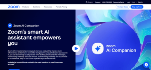Zoom AI Companion - Zoom's AI Assistant, Smart Collaboration