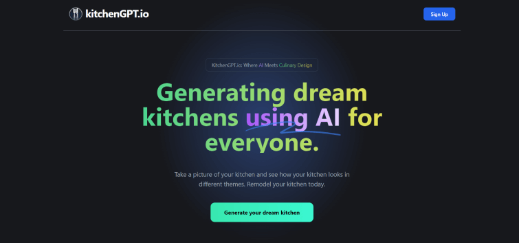 KitchenGPT - Best AI-Powered Kitchen Design