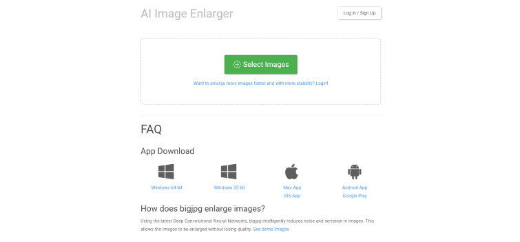 BigJpg - AI image Enhance & AI Image Upscaler