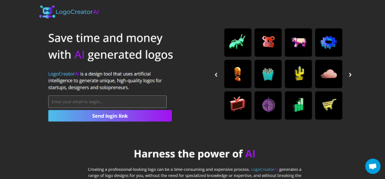 LogoCreatorAI - Create Professional Logos Fast