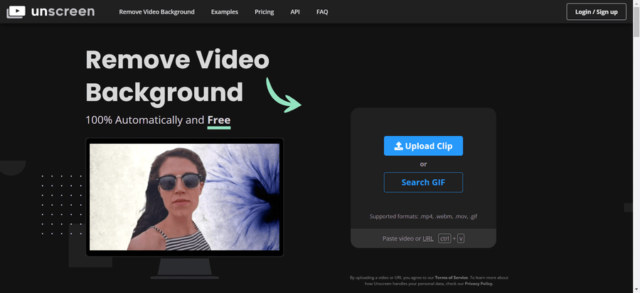 Unscreen - Remove Video Background Online & 100 % Free