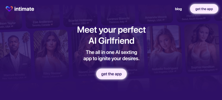 Intimate - AI Girlfriend & AI sexting app