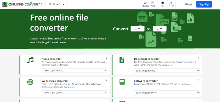 Online converter - Free Convert Files : Image, Videos, Audio