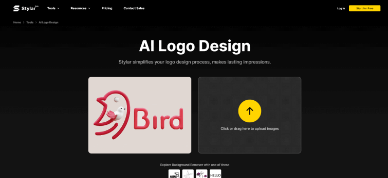 AI Logo Design by Stylar - Free AI Logo Generator