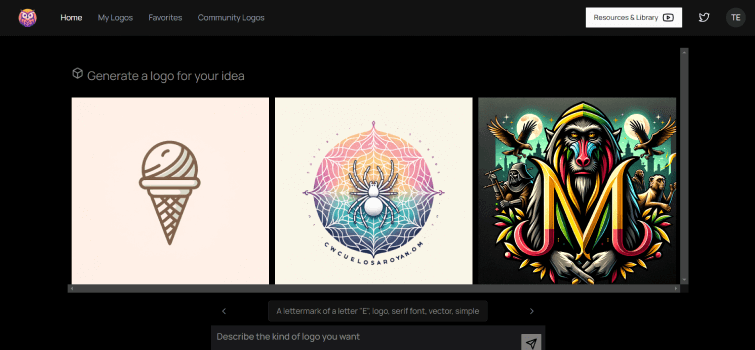 Owl AI - Logo generator - Create Custom Logos for Free