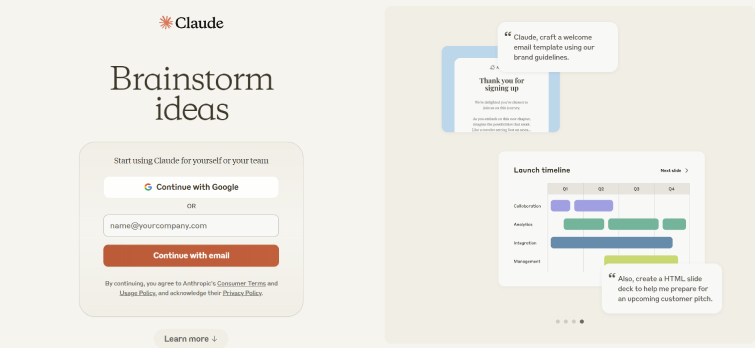 Claude AI - Your AI Partner for Work and Collaboration
