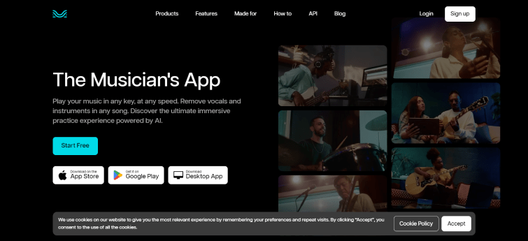 Moises AI - Ultimate Music Practice App with AI Features