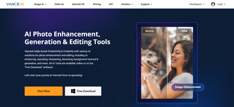 Vance AI - AI Photo Restoration & Editing